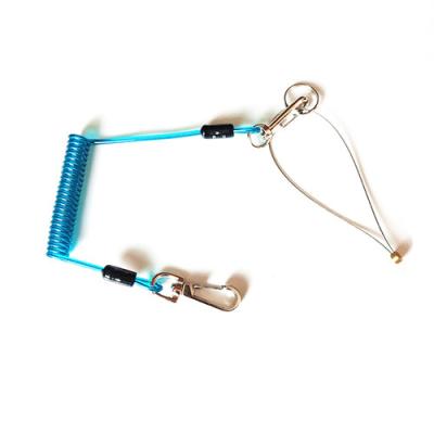 China Ferramenta enrolado Lanyard For Hand Tool do cabo do aço 3.0MM de ROHS à venda