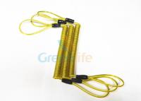 China Anti-Theft Expander Plastic Quick Release Lanyard Cable 0.8mm 100mm for sale
