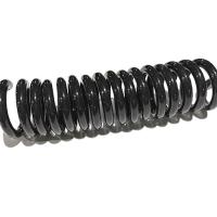 China Custom OEM 8mm Diameter Black PU Coiled Cable Retention Rope 80kg Capacity for sale