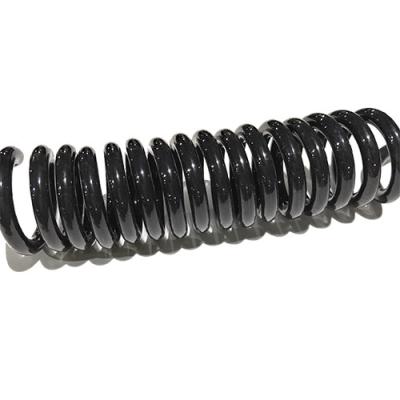 Cina bene durevole su ordinazione del cavo arrotolato della corda di conservazione del nero del diametro di 8MM senza accessorio in vendita