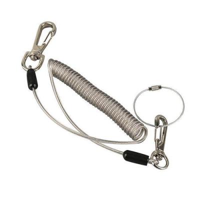 Cina Prevenzione delle cadute degli utensili Lanyard a bobina di filo trasparente per il lavoro in altezza in vendita