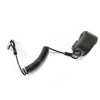 China Polyurethane Coil Tether Kill Switch with Wrist Strap for Outboard Motor 1 Meter for sale