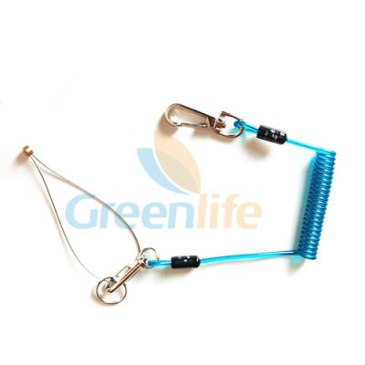 China Ferramenta enrolado Lanyard For Hand Tool do cabo do aço 3.0MM de ROHS à venda