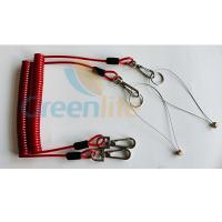 China Greenlife TPU Scaffold Spanner Safety Spring Tool Lanyard 2.5M Working Length for sale