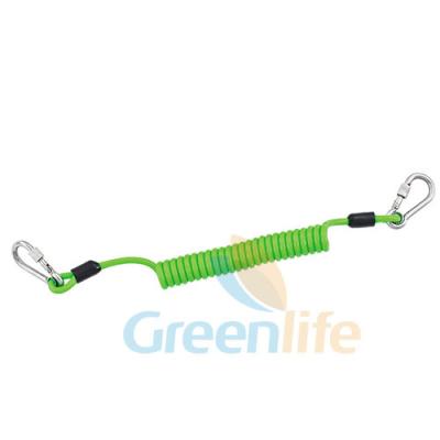 Китай Талреп ROHS пластиковое расширяемое Carabiner инструмента 7.0MM стальной спиральный продается