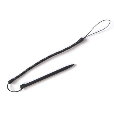 Cina Stilo elastico Pen Tether With Phone Loops della cinghia della bobina della cavezza della Tabella di sicurezza in vendita