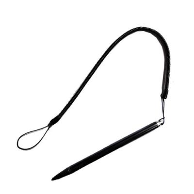 Cina Stilo elastico Pen Tether With Phone Loops della cinghia della bobina della cavezza della Tabella di sicurezza in vendita