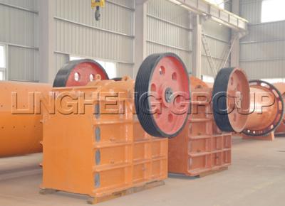 China Henan Ling Heng Stone Crushing Jaw Crusher Machine for stone crushing for sale