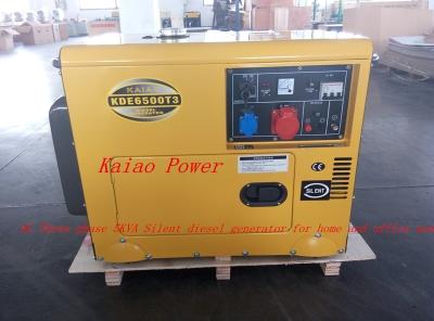 Китай 5KVA малые тепловозные резервные генераторы селитебные, малошумный тепловозный генератор продается