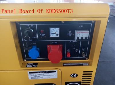 Китай 5KVA малые тепловозные резервные генераторы селитебные, малошумный тепловозный генератор продается