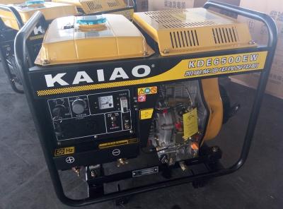 China De Reeks Kleine Diesel van de lassengenerator Generators KDE6500EW 12 Maanden Garantie Te koop