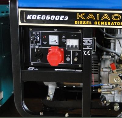 Cina 5KVA gruppi elettrogeni 3 diesel portatile di fase i piccolo 760 x 515 x 710 millimetri KDE6500E3 in vendita