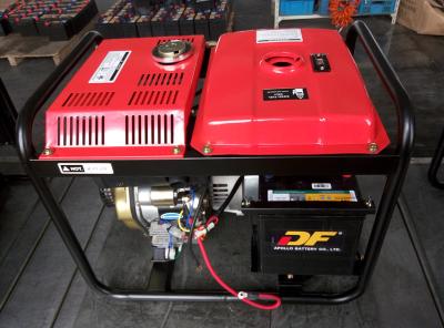 Cina generatori di corrente silenziosi portatili rossi 2KW con il sistema elettrico di inizio della mano e di inizio in vendita