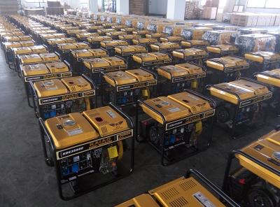 Cina piccolo filo di rame diesel 100% dei generatori della struttura aperta 5KVA per uso domestico in vendita