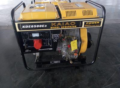 Cina piccolo filo di rame diesel 100% dei generatori della struttura aperta 5KVA per uso domestico in vendita