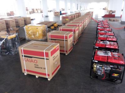 Cina Generatore diesel compatto, generatore elettrico di inizio di CA 5KW con con raffreddato ad aria professionale in vendita