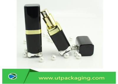 China 15m llotion bottle cosmetics packaging cream bottle black color for sale