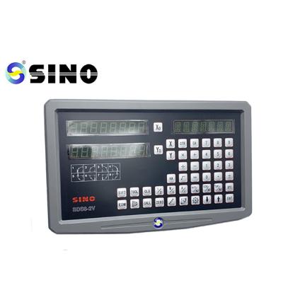 China TTL SDS 6-2V Two Axis Digital Readout System For Milling Lathe Glass Linear Encoder for sale