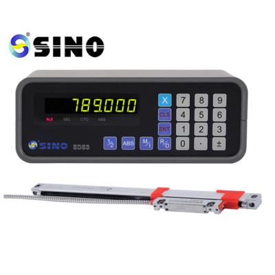 Chine SINO Digital échelle linéaire en verre simple DRO de système de lecture de l'axe SDS3-1F pour le fraisage de tour à vendre