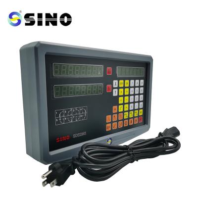 China SINO 2 Axis Digita Readout Test Instrument System SDS 2MS DRO Kits Glass Linear Scale For Milling Lathe TTL for sale