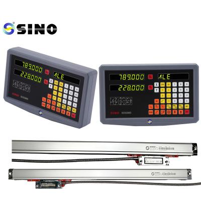 China SINO SDS2MS Lectura digital 2 Ejes Ópticos con ángulo de codificación lineal longitud 7-102cm para fresadora en venta