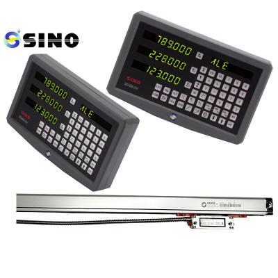 中国 5um 3軸デジタル読み出しDRO SDS6-3V 5ミクロンリニアエンコーダ付きTTLガラススケール定規 販売のため