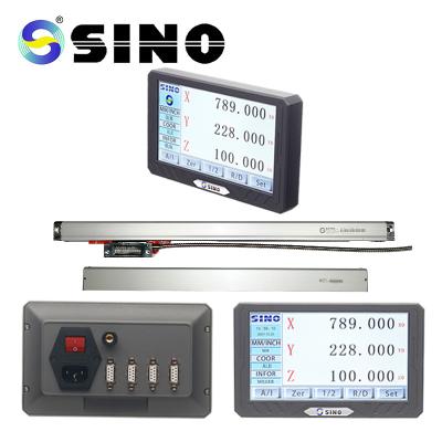 Cina Esposizione Muti - fresatura lineare di vetro di LCD della lettura di Digital di asse di SDS200s 3 DRO del tornio del codificatore di angolo della scala di funzione in vendita
