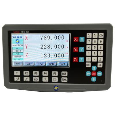 China SINO SDS2-3VA Sistema de leitura digital DRO de 3 eixos com KA300 Regra linear de vidro Coleção de ferramentas de medição afiada à venda
