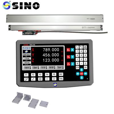 China Glass Sensor DRO Display Linear Scale Digital Readout System 3 Axis SINO SDS6-3VA LCD Readout for sale
