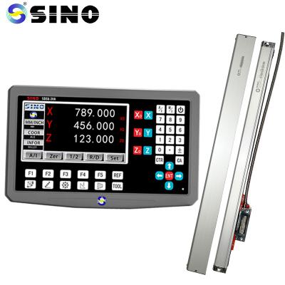 Cina 1um Linear Scale Encoder con lettura digitale a 3 assi Sino SDS6-3VA Lathe Milling DRO Set in vendita