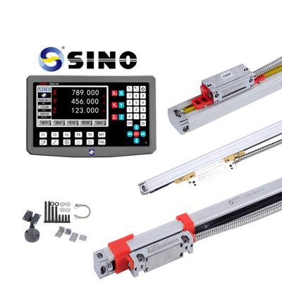 Китай SINO SDS6-3VA 3 оси DRO цифровой дисплей считывания для решетки, линейный стеклянный масштабный кодировщик, решетчатый линейник продается