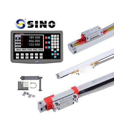 Cina RS422 DRO Digital Reading Linear Scale Optical Encoder SINO SDS6-3VA 3 Assi di fresatura del tornio in vendita