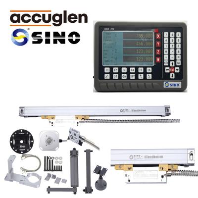 China SINO SDS 5-4VA 4 Axis Large LCD Screen Multifunctional Digital Readout Display KA Linear Glass Scale for sale