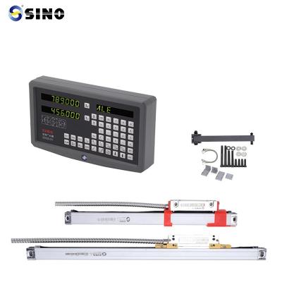 中国 SINO SDS6-2V DRO 2軸デジタル読み取りと金属LEDキット フレッシングラートマシンのための2つの線形エンコーダーライナー 販売のため