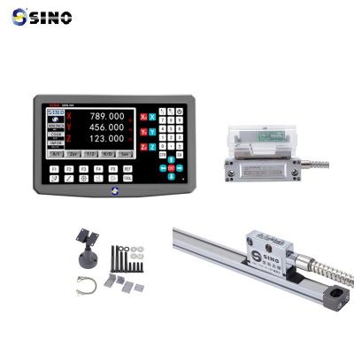 China SINO SDS6-3VA 3-assige freesmachine met digitale aflezing SiNO RS422 DRO lineaire optische encoder Te koop