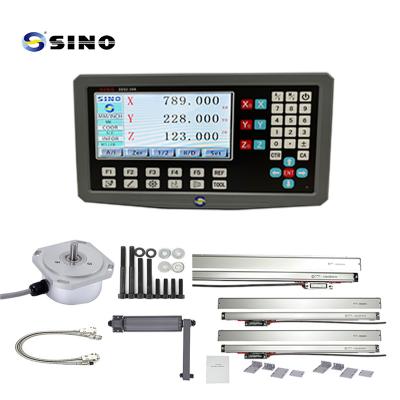 中国 SINO SDS2-3VA 0.5um 解像度 DRO 3 軸 デジタル読み取りメーター RS422 ラートミルの信号 販売のため