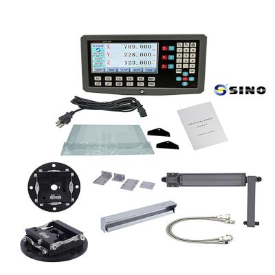 China SINO SDS2-3VA 2 Achsen RS422 für Drehmaschine DRO Digitale Ablesesignal mit linearem Encoder zu verkaufen