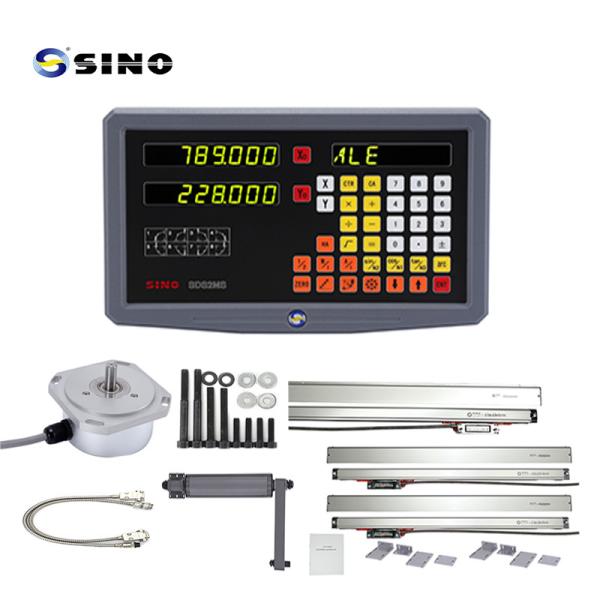2 assi SDS2MS SINO sistema di lettura digitale del tornio AC 100-240V multifunzionale con scala lineare per il tornio