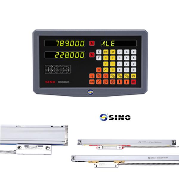 2 assi SDS2MS SINO sistema di lettura digitale del tornio AC 100-240V multifunzionale con scala lineare per il tornio