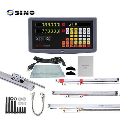 Cina SINO SDS2MS 2 assi Sistema DRO di lettura digitale multifunzionale con scala lineare KA300 per tornio in vendita