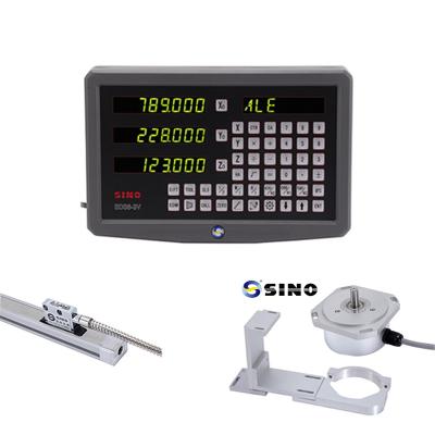 China SINO SDS6-3V 3 Achsen Digitale Ablesung Metall-LED mit linearem Encoder für Fräsmaschine DRO-System zu verkaufen