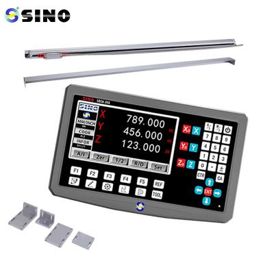 China Vollständiges Set von SINO 3 Achsen Dro Digitallesung Metallgehäuse für Drehmaschine KA-300 Lineare Glaswaage zu verkaufen