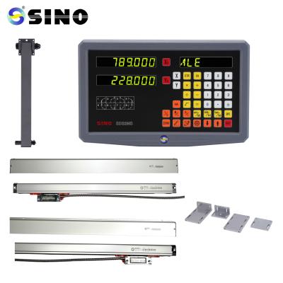 Κίνα SINO TTL RoHS 2 Άξονες Ψηφιακή Ένδειξη SDS2MS Για Τόρνο, Πολυλειτουργικά Συστήματα Μέτρησης DRO με γραμμικό κωδικοποιητή προς πώληση