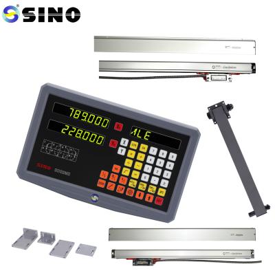 China SDS 2MS DRO Kits Escala linear de vidro para moagem de torno TTL SINO 2 eixo Sistema de instrumentos de teste de leitura digital à venda
