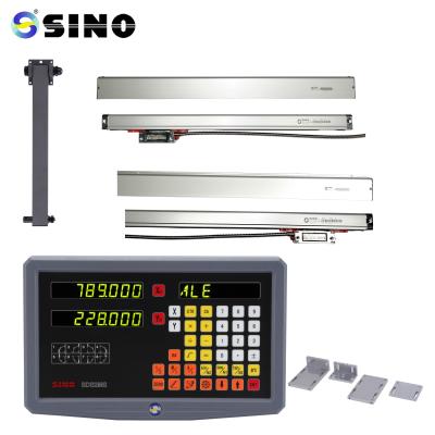 China SINO SDS2MS Digitale Ablesung 2 Achsen Optischer Winkel Liniencodeur Länge 7-102cm Für Fräsmaschine zu verkaufen