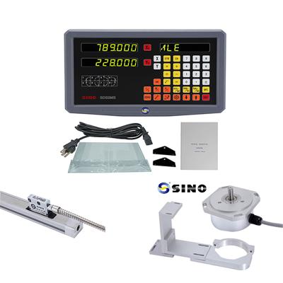 China SINO 2-Axis Optical Display Readout With Linear Encoder, Length 70-1020mm, For Milling Machines Lathe Boring Machine for sale