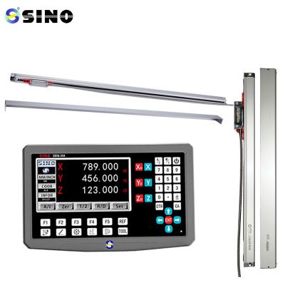China Digital Readout Display 5um Optical Ruler Linear Scale Encoder RoHS 3 Axis DRO Kit Milling Lathe Grider for sale