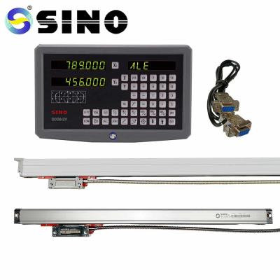China Large Size Metal Milling Machine DRO Manual 2 Axes RS232-C Output for sale