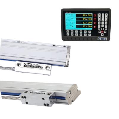 China ISO9001 Alum Alloy Digital Readout Kits DRO 1um Magnetic Encoder for sale