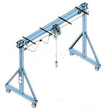China Indoor use mini door crane; indoor crane for sale